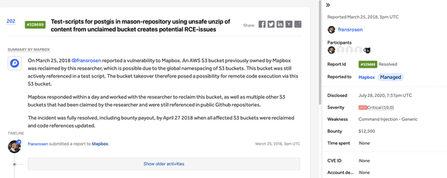 AWS S3 Bucket Takeover - how to find it and maximize impact? - Vidoc Security Lab